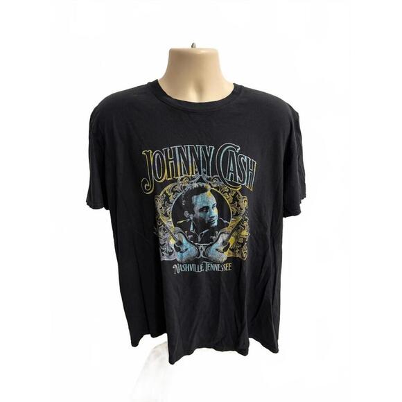 Johnny Cash | Shirts | Johnny Cash Tee Shirt Black Nashville Tennessee ...